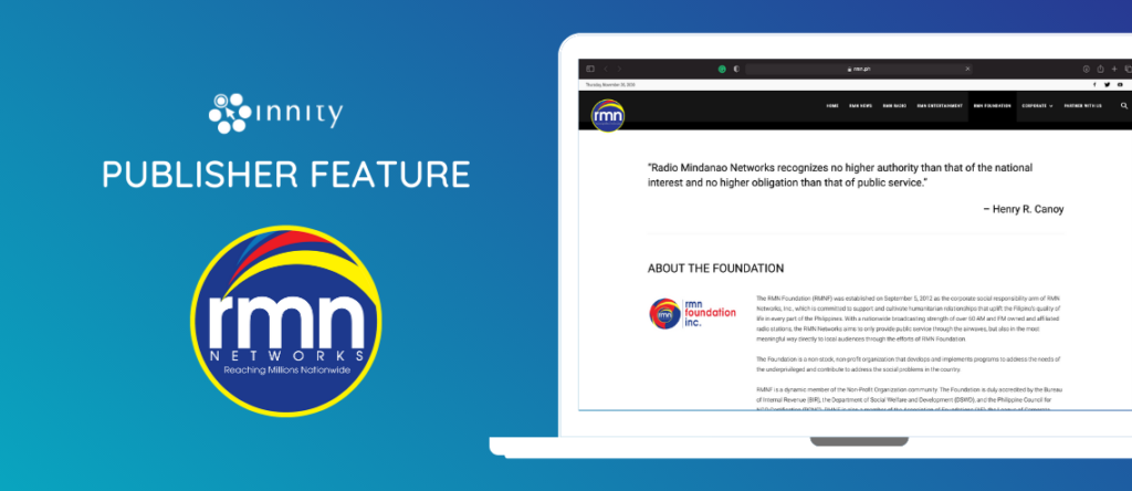 Radio Mindanao Network is Innity Philippines’ Featured Publisher of the ...